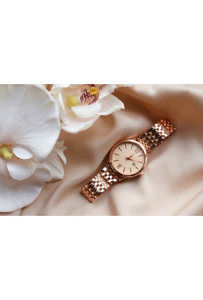 Fueyna Vintage Serisi Yuvarlak Rose Kol Saati Fueyna Vintage Serisi Yuvarlak Rose Kol Saati