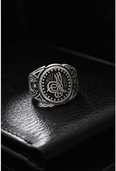 Ayarlanabilir Osmanlı Tuğrası Model Erkek Yüzük Ayarlanabilir Osmanlı Tuğrası Model Erkek Yüzük
