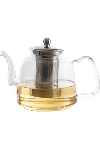 Paçi 1300ML Isıya Dayanıklı Süzgeçli Cam Demlik Paçi 1300ML Isıya Dayanıklı Süzgeçli Cam Demlik