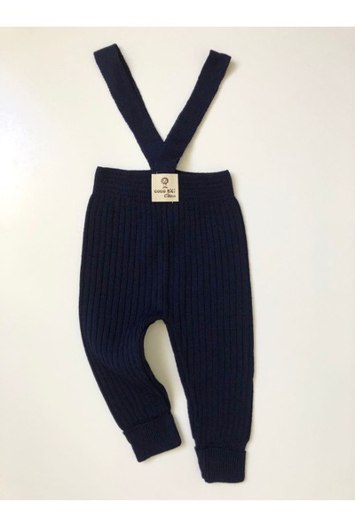 Gogo Bici Bebek Çocuk Askılı Triko Tayt