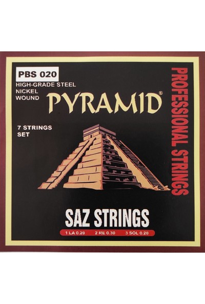 Pyramid PBS20 020 Uzun Sap Için Saz Teli - Orjinal Alman Pyramid Pyramid PBS20 020 Uzun Sap Için Saz Teli - Orjinal Alman Pyramid