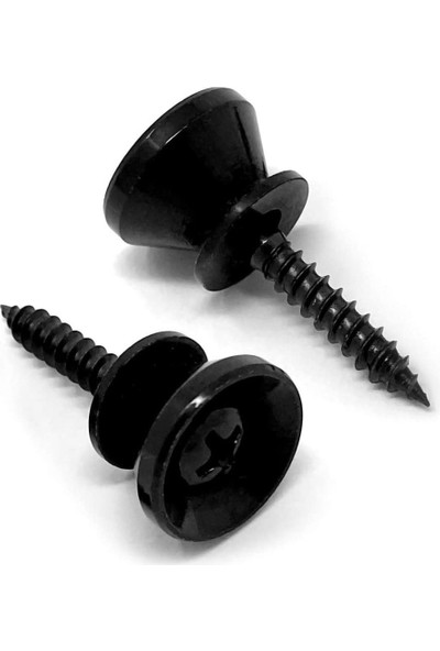 Raymond Joes RJSTR02 Gitar Askı Pimi Siyah Guitar Strap Button 2'li Set Askı Demiri Raymond Joes RJSTR02 Gitar Askı Pimi Siyah Guitar Strap Button 2'li Set Askı Demiri