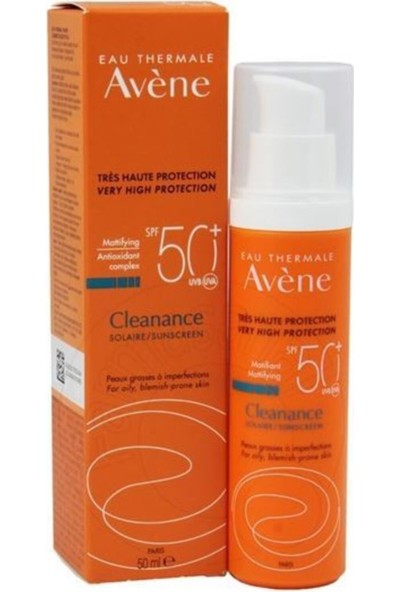 Avene Yağlı Ve Akneli Ciltler Renkli Güneş Kremi Cleanance Solaire Spf 50+ 50 Ml Avene Yağlı Ve Akneli Ciltler Renkli Güneş Kremi Cleanance Solaire Spf 50+ 50 Ml