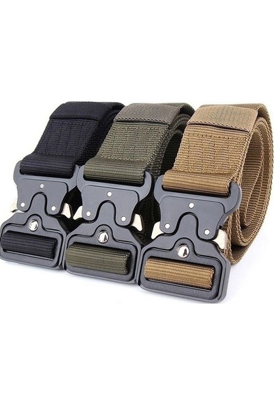 Vav Tactical Çelik Tokalı Cobra Kemer