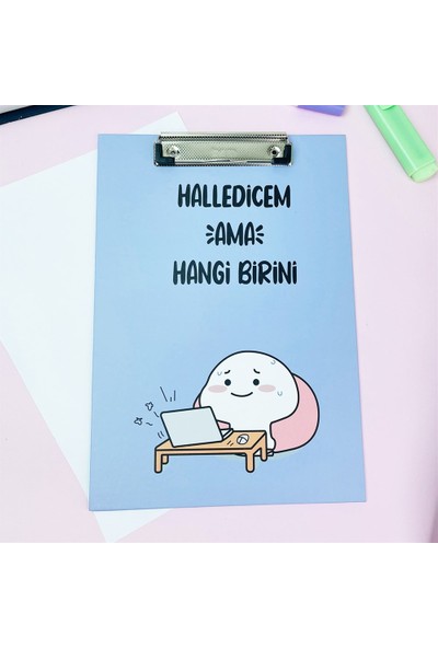 Hediye Ofisi Halledicem Ama Hangi Birini Tasarımlı Sekreterlik