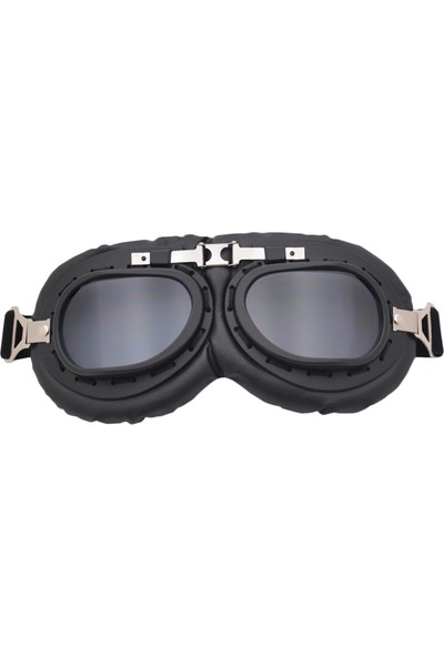 Baosity Yarım Kask Kruvazör Sürme Için Motosiklet Gözlük Retro Pilot Tarzı Gri (Yurt Dışından) Baosity Yarım Kask Kruvazör Sürme Için Motosiklet Gözlük Retro Pilot Tarzı Gri (Yurt Dışından)