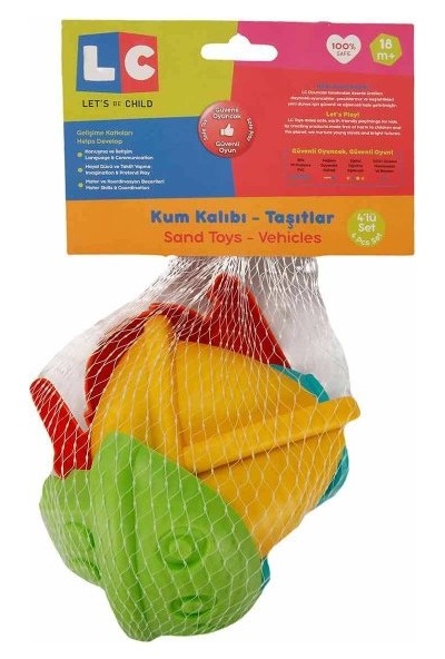 Kanz Kum Kalıbı Taşıtlar 4 Parça Kanz Kum Kalıbı Taşıtlar 4 Parça