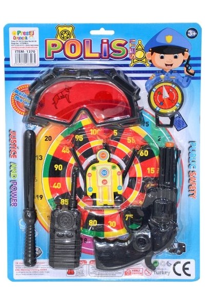 Kartela Kasaturalı Polis Set