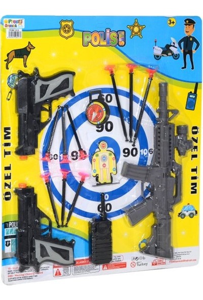 Kartela 3lı Polis Set