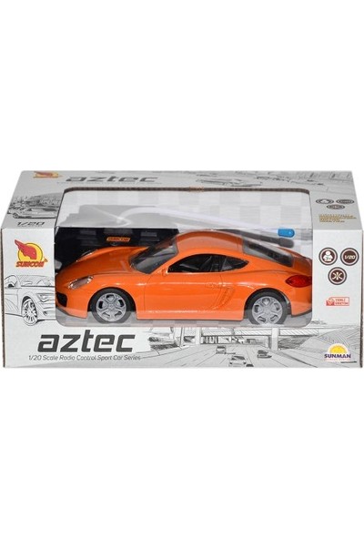 1:20 Uzaktan Kumandalı Aztec Spor Araba 20 cm 1:20 Uzaktan Kumandalı Aztec Spor Araba 20 cm