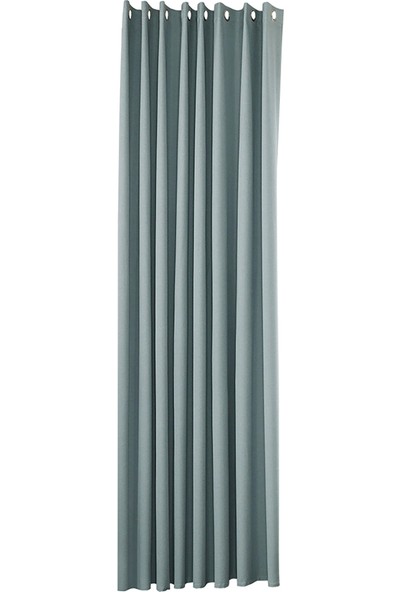 Baosity Yatak Odası Için Karartma Perdeleri -Tmal Yalıtımlı Perdeler Grommet Üst Mavi (Yurt Dışından)