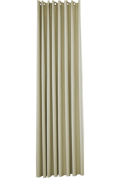 Baosity Yatak Odası Için Karartma Perdeleri -Tmal Yalıtımlı Perdeler Grommet Top Bej