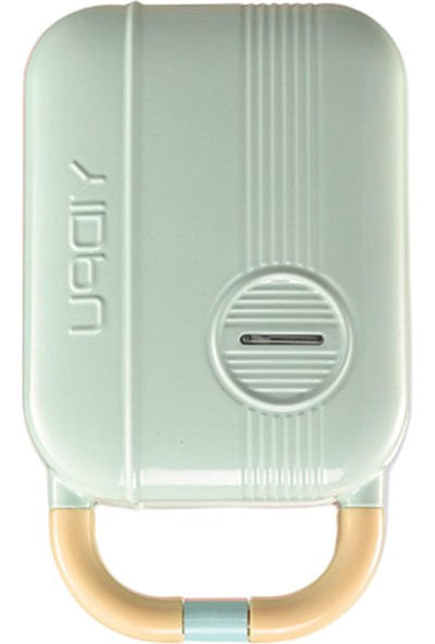 Baosity Çok Işlevli Ev Waffle Makinesi 2 Tabakalı Izgara Yapma Makinesi Kahvaltı Için - Yeşil (Yurt Dışından)