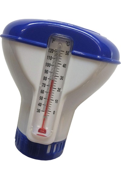 Baosity Termometre Aracı ile 5''swimming Havuz Spa Yüzer Klor Dispenseri (Yurt Dışından)