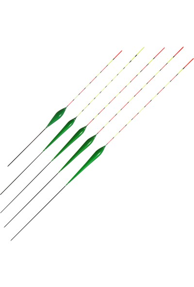 5 Adet Balıkçılık Şamandıra Yüksek Hassasiyetli Ahşap