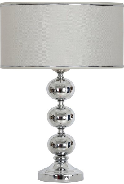 Vinner Krom Kaplama Üçlü Küre Metal Abajur