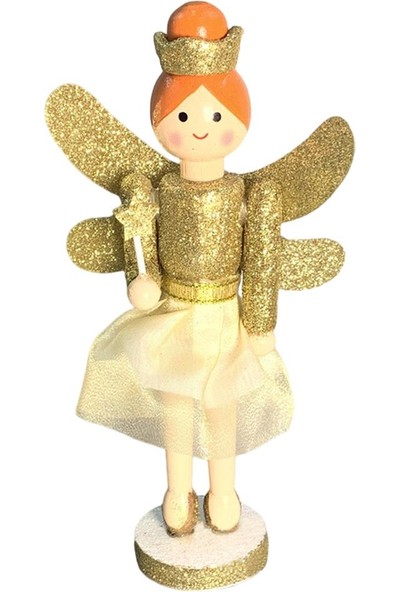 18 cm Fındıkkıran Süsler El Yapımı Bebek Noel Asılı Dekor Hediye Çocuklar Için Altın (Yurt Dışından) 18 cm Fındıkkıran Süsler El Yapımı Bebek Noel Asılı Dekor Hediye Çocuklar Için Altın (Yurt Dışından)