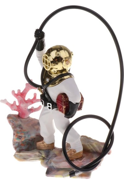 Akvaryum Süs Balık Tankı Dekorasyon Balık Akvaryumlar Süslemeleri Beyaz (Yurt Dışından)