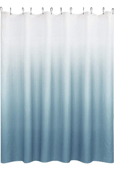 Banyo Için Deniz Kumaş Duş Perdeleri - Su Geçirmez Mavi (Yurt Dışından)