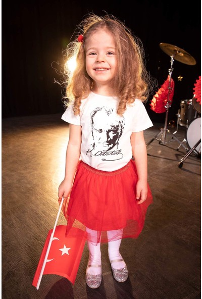 DeFacto Kız Bebek 23 Nisan Çocuk Bayramı Regular Fit Tül Etek X4479A222SM DeFacto Kız Bebek 23 Nisan Çocuk Bayramı Regular Fit Tül Etek X4479A222SM