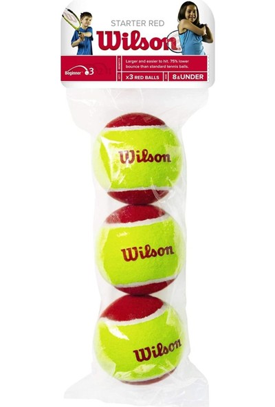 Starter Red Tball 3 Pack WRT137001