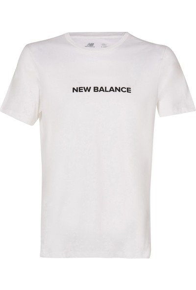 NBMPT1295 New Balance MPT1295 Erkek T-Shirt Beyaz
