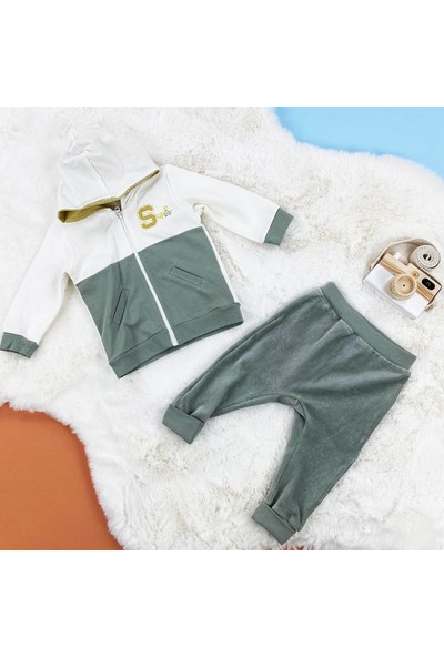 Tosmik Kapşonlu Hırkalı Ikili Takım