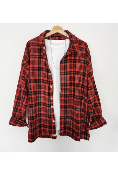 Rustic Butik Kırmızı Oduncu Gömlek