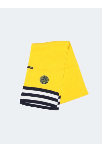 Fenerbahçe Çocuk Sarı Laci Şeritli Atkı Fenerbahçe Çocuk Sarı Laci Şeritli Atkı