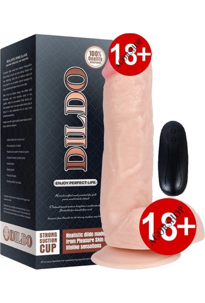 Trendmağaza Dildo Series Kassadin 18 cm 10 Modlu Titreşimli Dildo Trendmağaza Dildo Series Kassadin 18 cm 10 Modlu Titreşimli Dildo