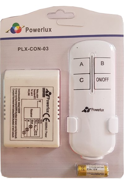 Dora Led Uzaktan Kumanda Kontrol Sistemi 3lü 3 Kanallı Avize Kumandası Dora Led Uzaktan Kumanda Kontrol Sistemi 3lü 3 Kanallı Avize Kumandası