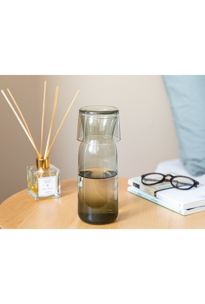 English Home Petunia Cam Başucu Sürahi 700 ml Yeşil