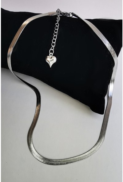 Greysun Italyan Model Silver Çelik Kolye Greysun Italyan Model Silver Çelik Kolye