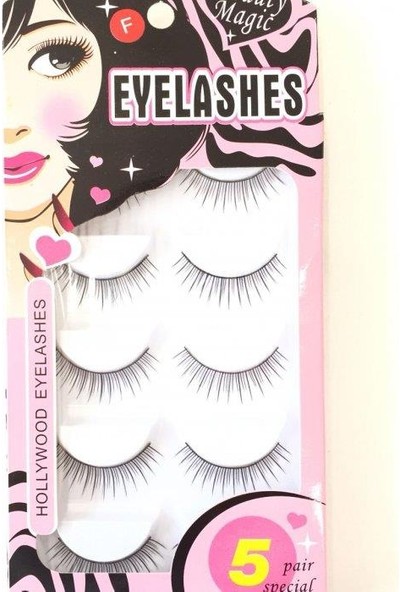 Eye Takma Kirpik 5'Li Kirpik