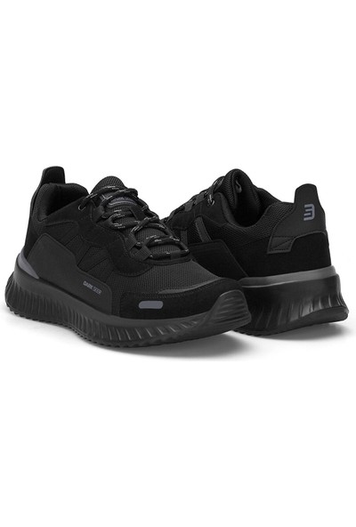 Hangar Erkek Siyah Spor Ayakkabı