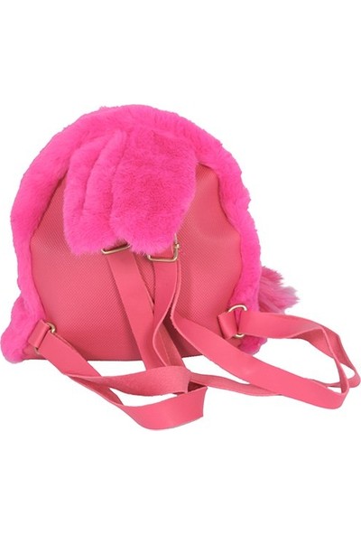 Peluş Tavşan Çanta Pembe