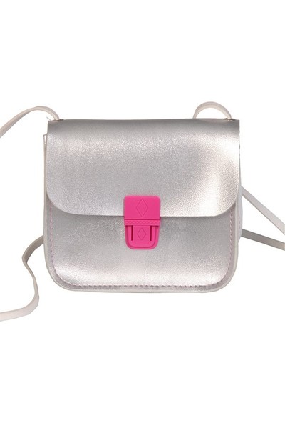 Metalik Kız Çocuk Çantası