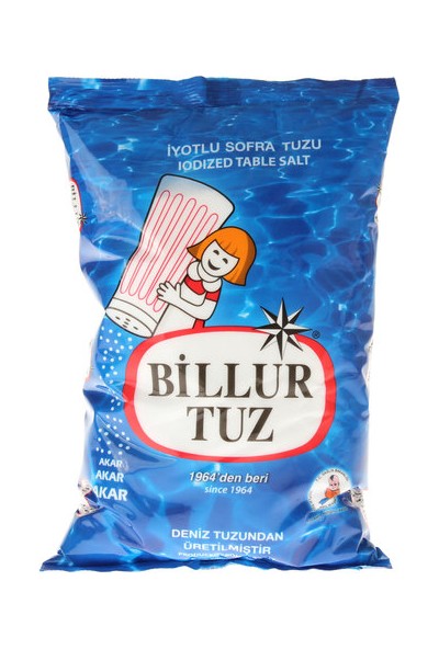 Billur Tuz 1.5 kg x 15 Adet