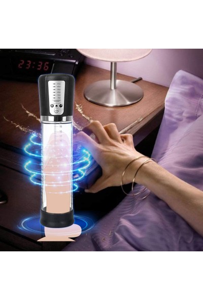 Agor Shop Tam Otomatik USB Şarjlı Pompa Ayarlanabilir Emiş Güçlü Vakum Pompa