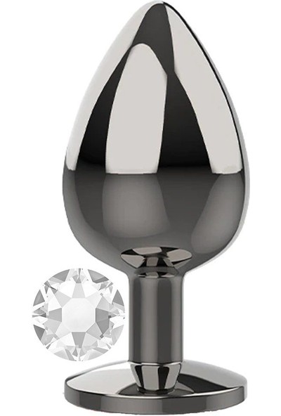 Agor Shop Erox White Jewellery Small Lüks Çelik Anal Plug Agor Shop Erox White Jewellery Small Lüks Çelik Anal Plug