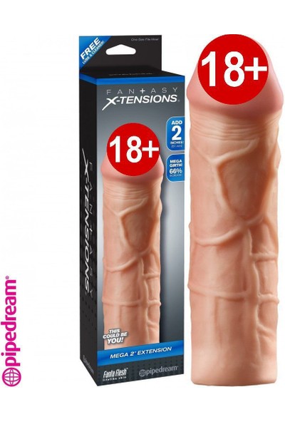 Agor Shop Pipedream Fantasy X-Tensions Mega 2 Et Dokulu Amerikan Penis Kılıfı GG1-PK2058 Agor Shop Pipedream Fantasy X-Tensions Mega 2 Et Dokulu Amerikan Penis Kılıfı GG1-PK2058