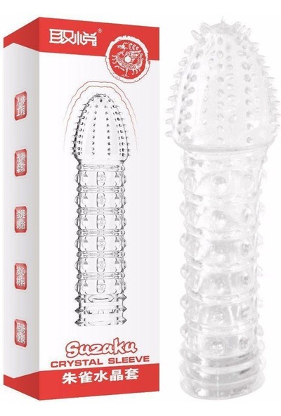 Agor Shop Fh Suzaku Uç Kısmı Tırtıklı Gövdesi Kabartmalı Penis Kılıfı GG1-PK2112 Agor Shop Fh Suzaku Uç Kısmı Tırtıklı Gövdesi Kabartmalı Penis Kılıfı GG1-PK2112