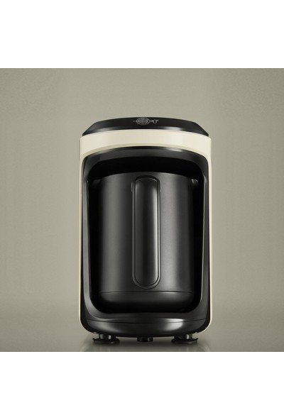 Karaca Hatır Hüp Türk Kahve Makinesi Krem