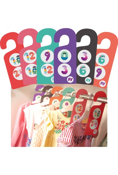 Juno Bebek Dolabı Ayracı / Dolap Içi Askılık Seti – Monster