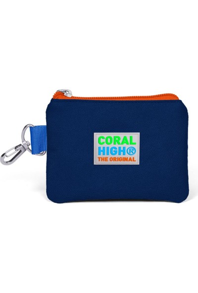 Coral High Kids Lacivert Bozuk Para Çantası 21816