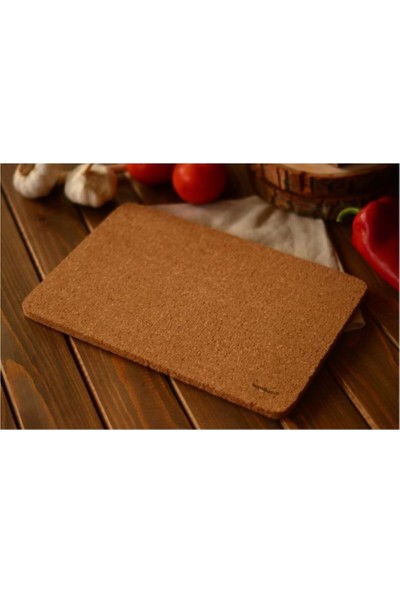 Bambum Kırmıt- Mantar Amerikan Servis Dikdörtgen