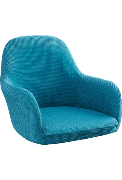 Jakarlı Yemek Sandalye Slipcover Yemek Sandalye Koruyucu Koyu Yeşil Koyu Yeşil