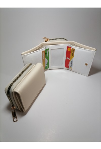 Ciciview Kadın Putra Renk Küçük Ebat Cüzdan