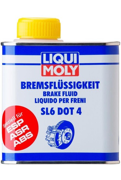 Liqui Moly Brake Fluid Sl6 Dot4 Fren Hidroliği 500 ml Liqui Moly Brake Fluid Sl6 Dot4 Fren Hidroliği 500 ml