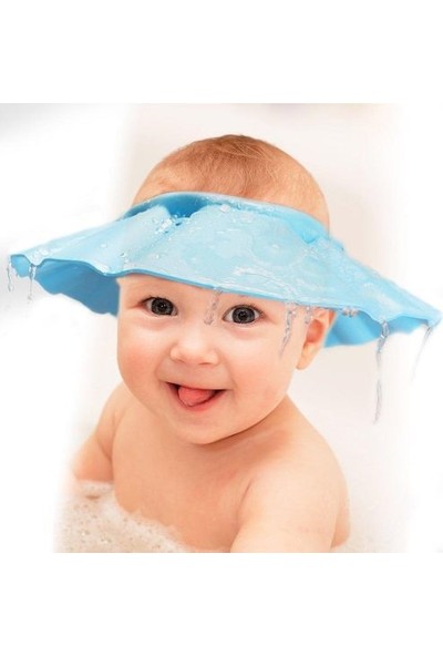 UGL Shop Bebek Banyo Şapkası Mavi